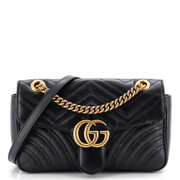 Gucci | Tops | Gucci Gg Marmont Flap Bag Matelasse 259485g2b | Poshmark